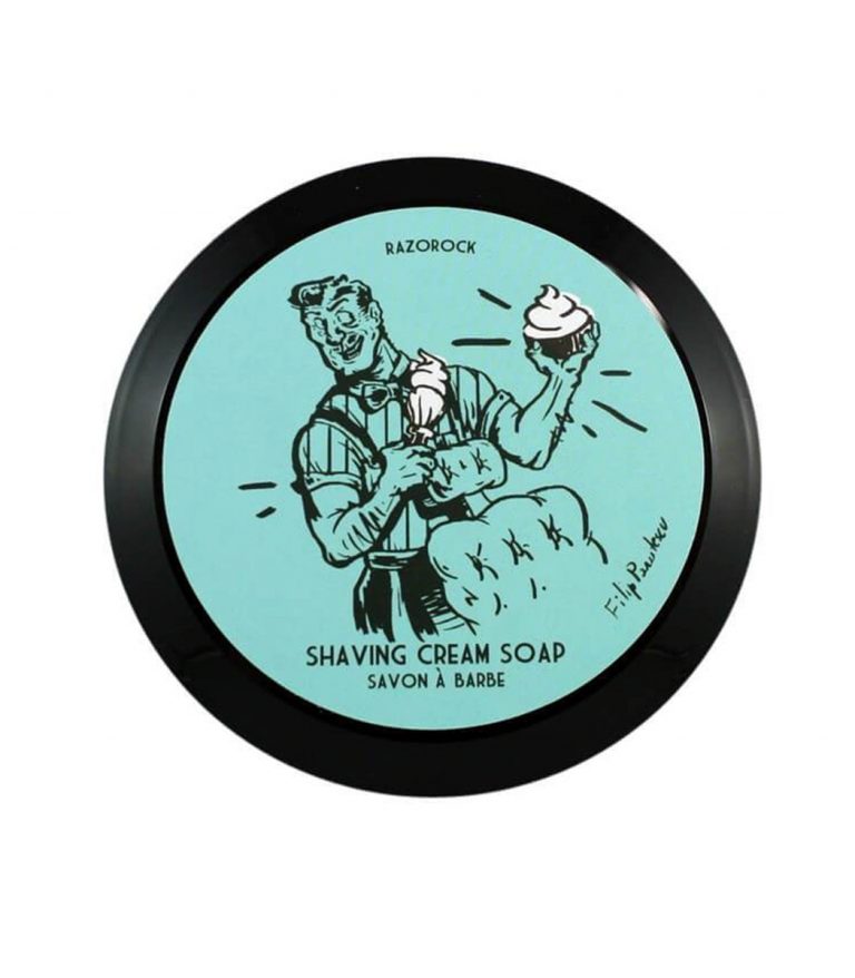 Sapun de barbierit Razo Rock Blue Barbershop